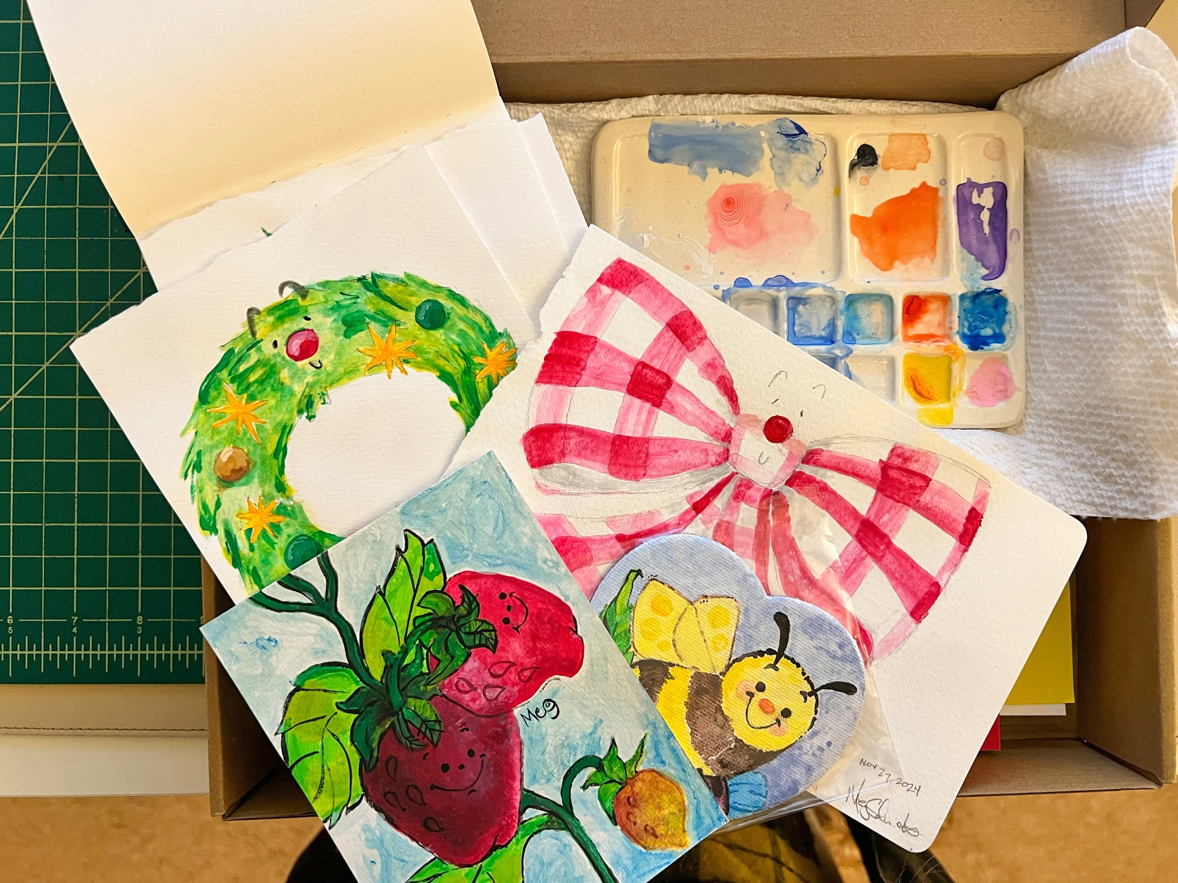 Falling for Watercolor’s Aesthetic? Try Gouache Instead. – Kitschy Lemon